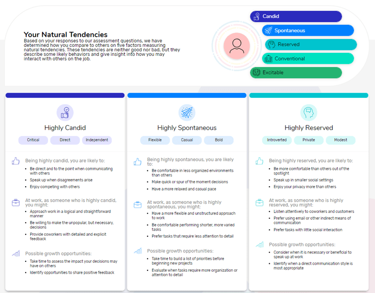 Candidate Feedback Reports That Are Easy to Use - Wonderlic